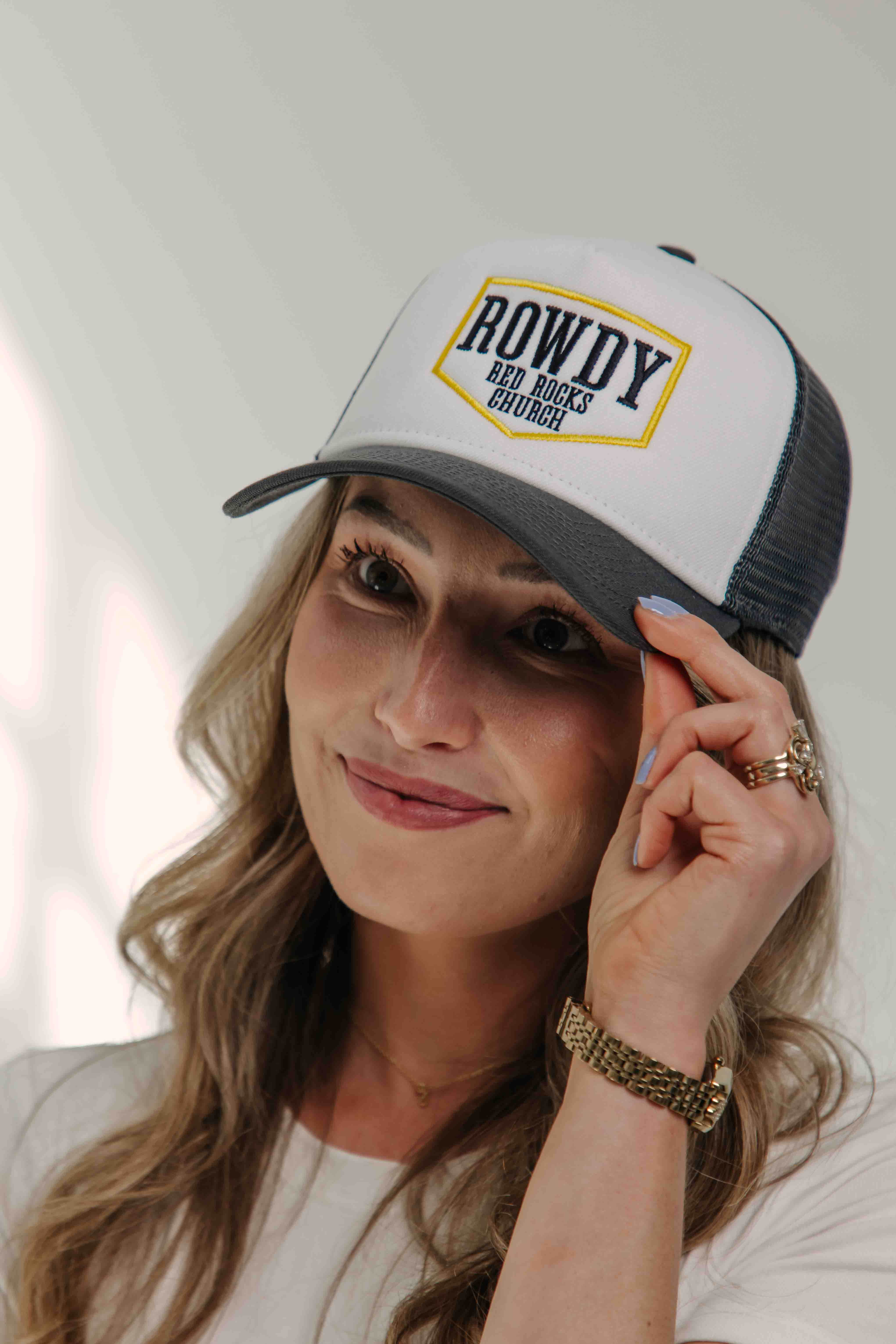 Rowdy Trucker Hat – Red Rocks Church Store