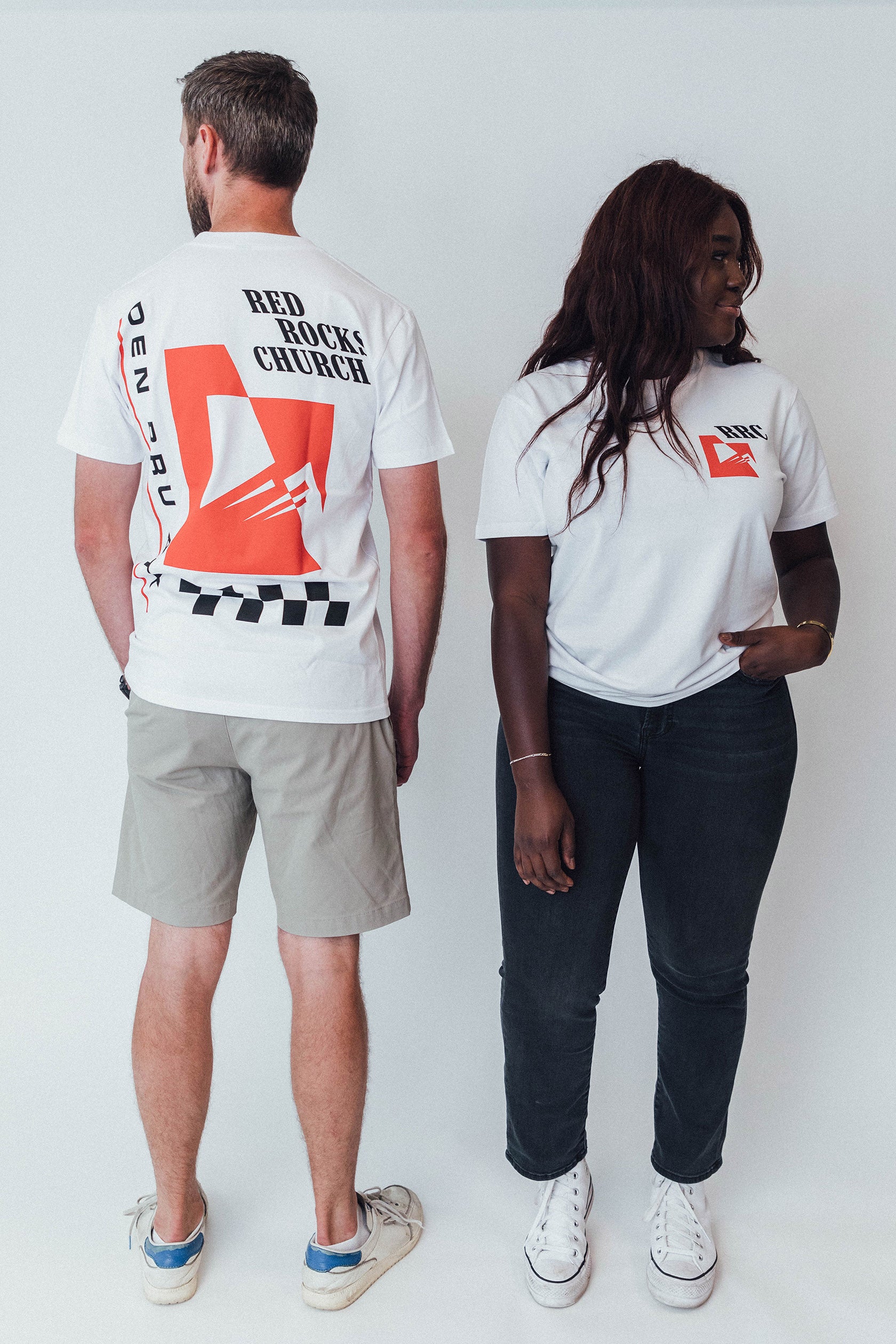 RRC Motorsport White Tee – Red Rocks Church Store