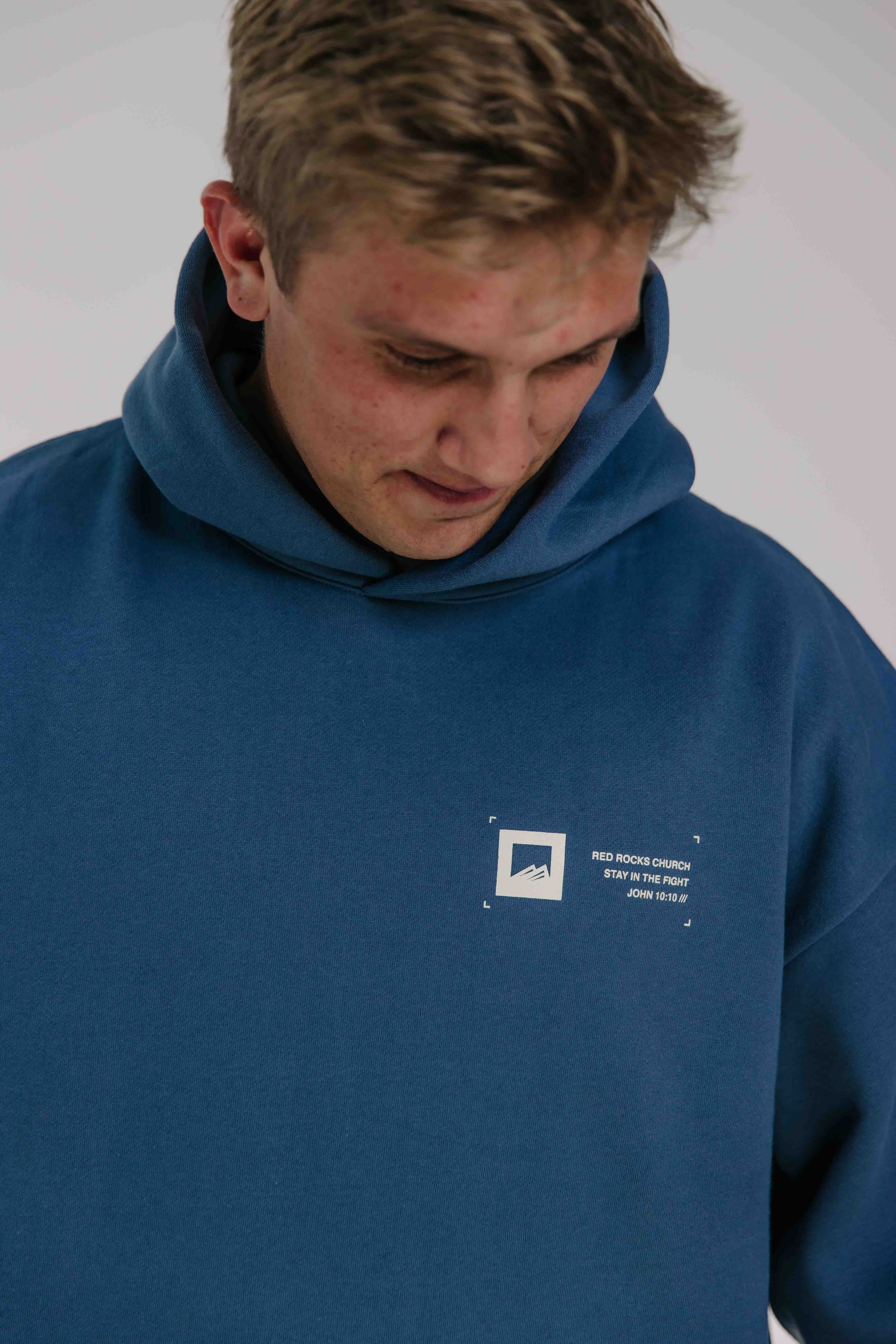 Stay in the Fight Hoodie – Red Rocks Church Store