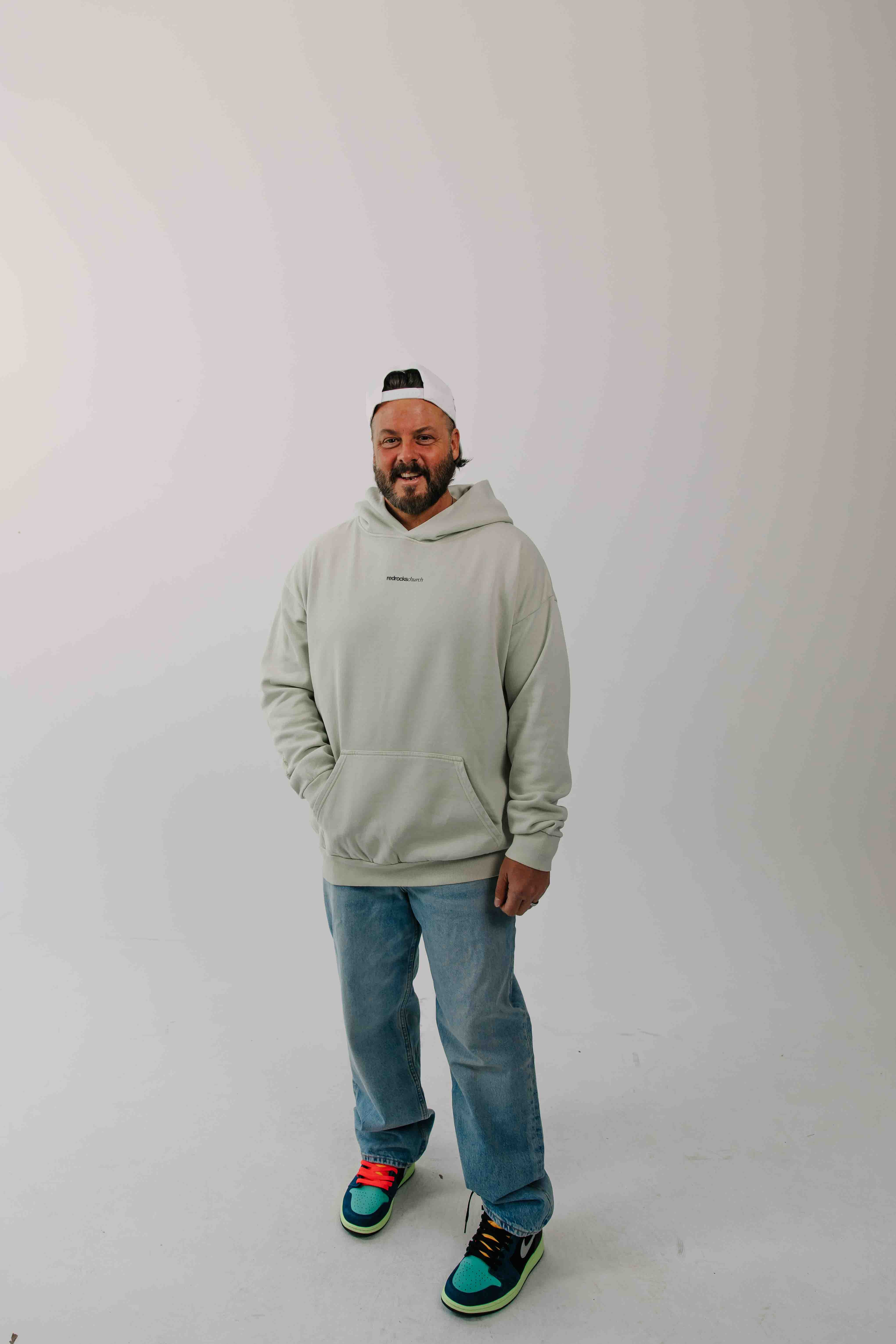 RRC Pistachio Hoodie – Red Rocks Church Store